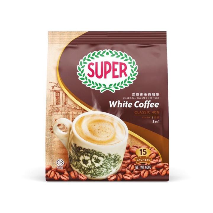 Super Hazelnut White Coffee 15 Sachets x 40gm (600gm) | Daraz.com.bd