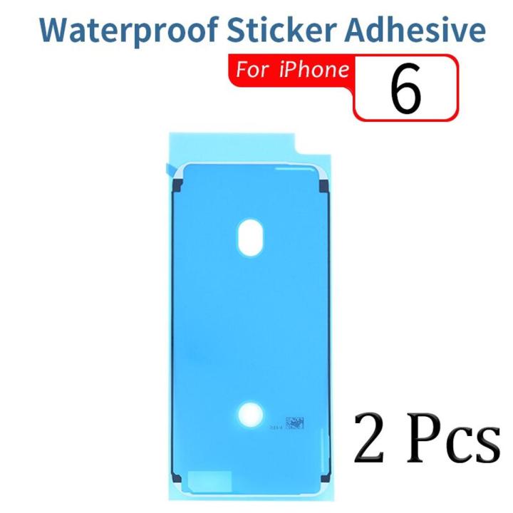 【VisioN Shop】2 Pcs Waterproof Sticker For iPhone 6 6s 7 XS MAX XR 11 12 ...