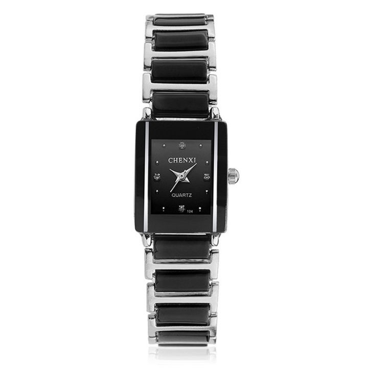 LouisWill Fashion Women Watch Square Womens Quartz Watch with Diamond ...