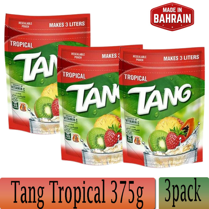 Tang Tropical Flavor, 375gm (Bahrain) - 3pack | Daraz.com.bd