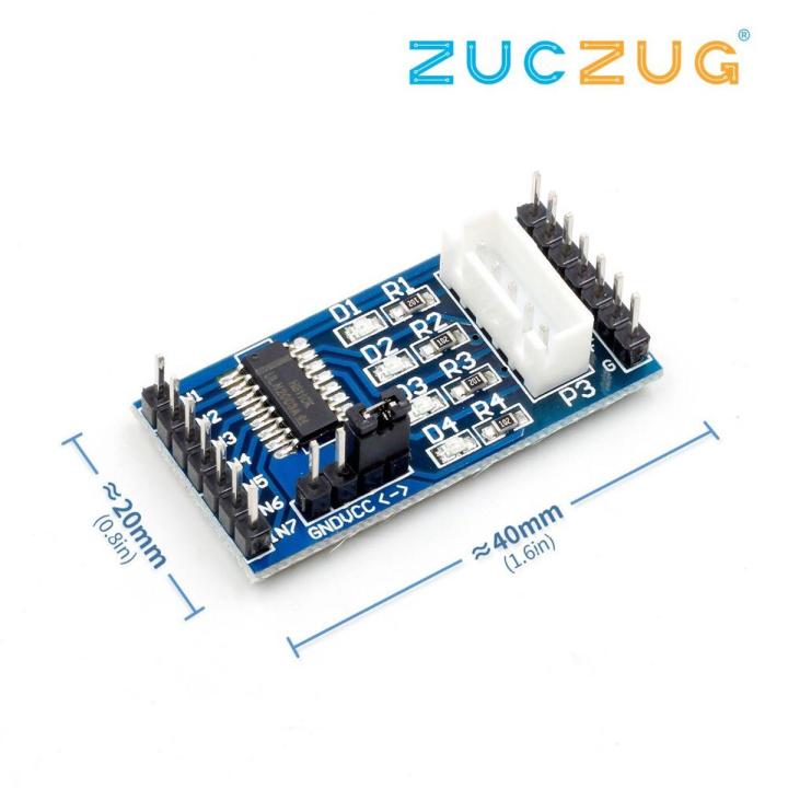 【happy one】ULN2003 Stepper Motor Driver Board Module for 4-phase 28BYJ ...