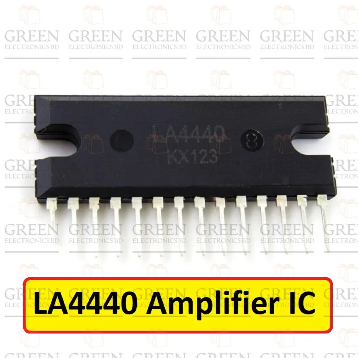 Audio Power Amplifier LA4440 6W 9V 12V ZIP 14 Pin Dual 2 Channels ...