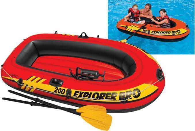INTEX 200 EXPLORER PRO INFLATABLE NICE COLOUR BOAT | Daraz.com.bd