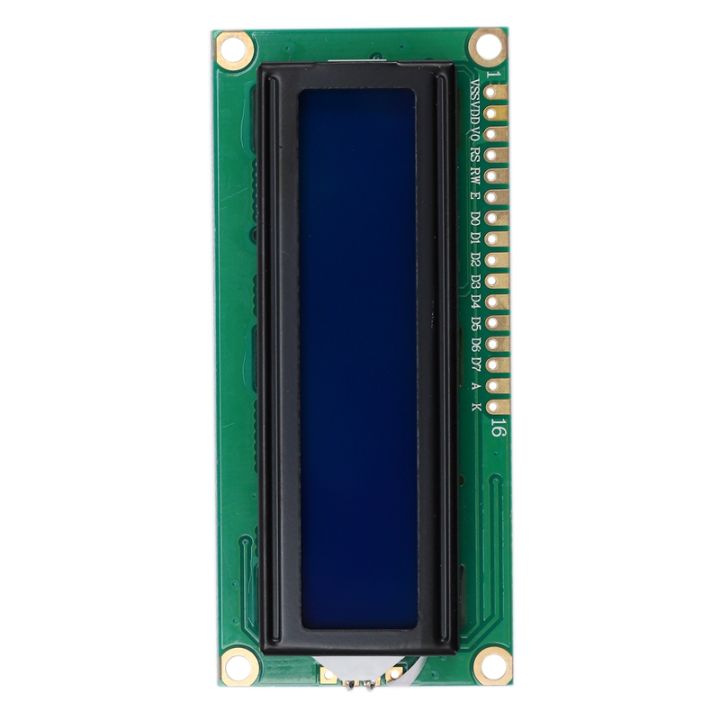 LCD1602 1602 Module Blue Screen 16X2 Character LCD Display Module ...