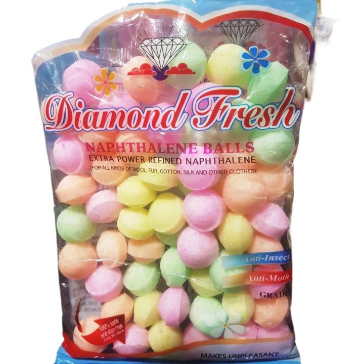 Pure Naphthalene color Balls with Fragrance 35 Pcs | Daraz.com.bd