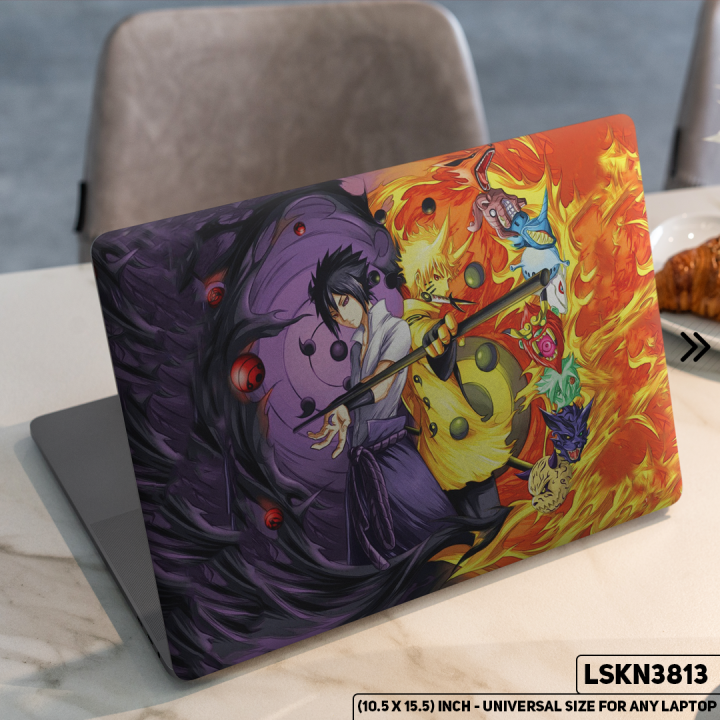 NARUTO Anime Character Illustration Laptop Skin Vinyl Decal Laptop ...