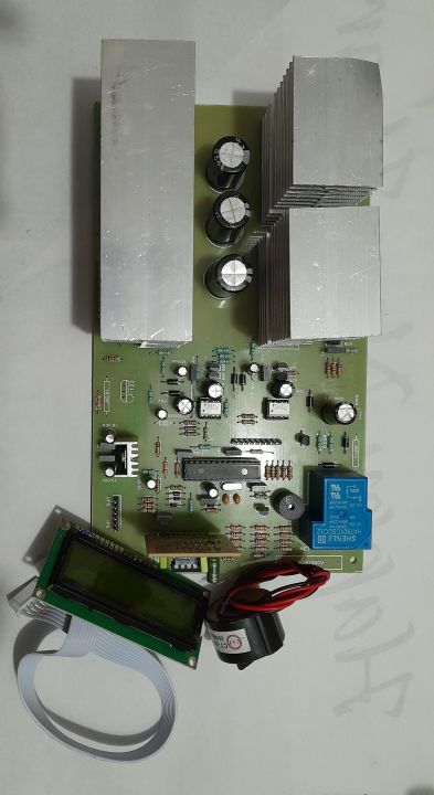 IPS Circuit DSP Pure sine wave 1200 VA (12 Volt) Digital IPS( IRF 3205 ...