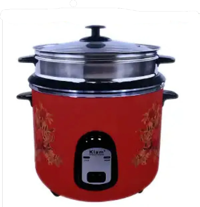 KIAM DOUBLE POT FULL BODY RICE COOKER 1.8 Ltr (5702) | Daraz.com.bd