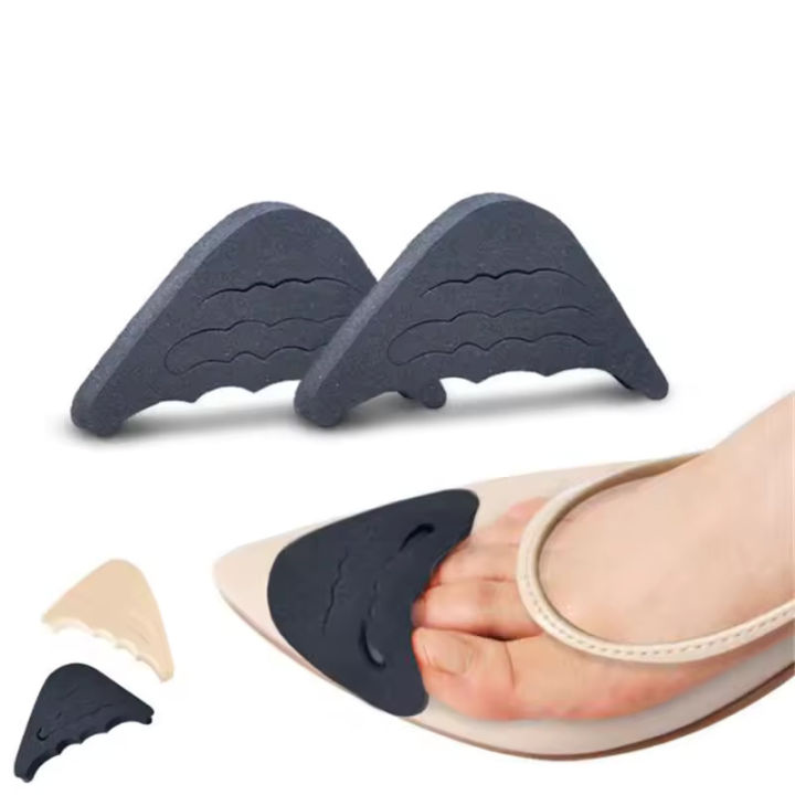 1 Pair Forefoot Cushion Pads for High Heels – Soft Sponge Toe Inserts ...