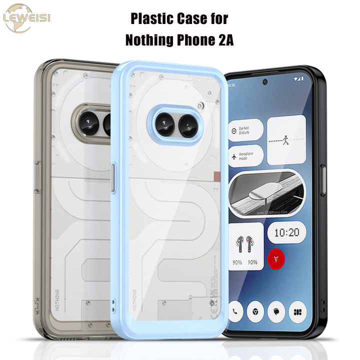 Leweisi Protective Clear Phone Case for Nothing Phone 2A Thin and ...