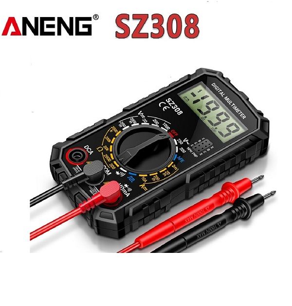 SZ308 Digital Multimeter Voltage AC-DC Current Meter | Daraz.com.bd