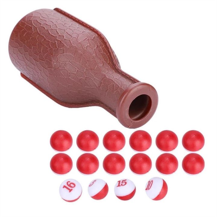 Standard Set 16 Numbered Billiard Kelly Pool Brown Tally Peas Billiard ...