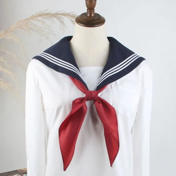 【Top-rated】 Collar Bowtie Cute Japanese for School Costume Ribbon Tie ...
