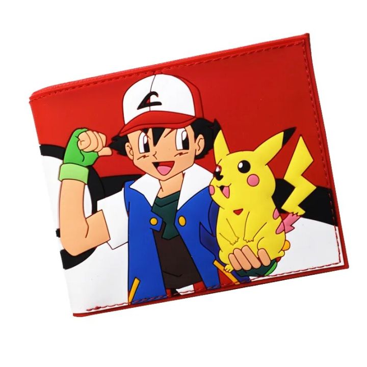 Cartoon Pokemon Wallet Pokemon Go Pikachiu Gengar Kabigon Charmander ...