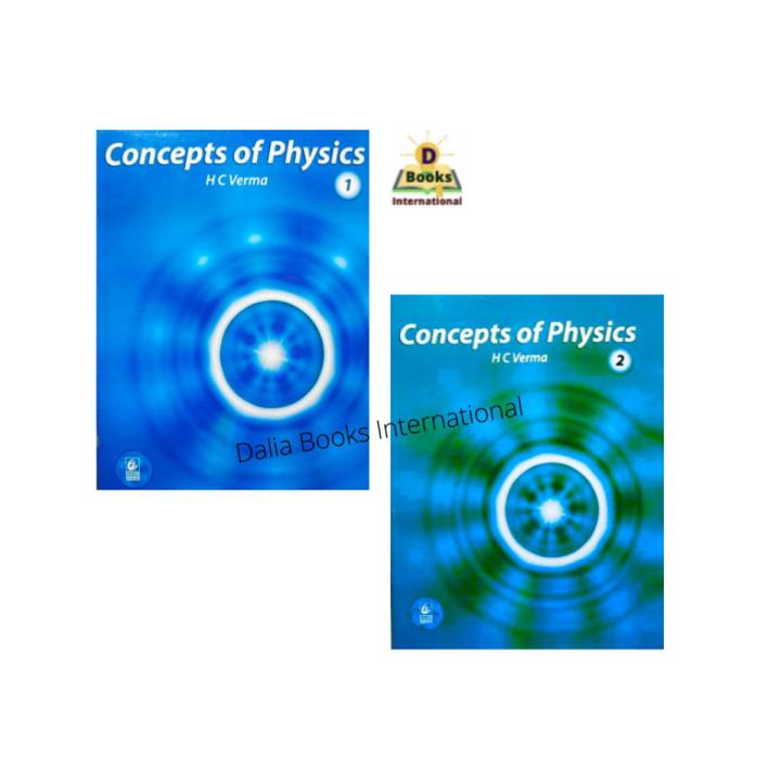 Concepts of Physics ( Vol-1 & Vol - 2) by HC Verma | Daraz.com.bd