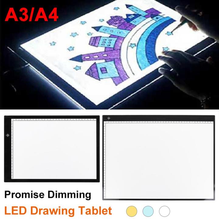 5 V 1A Stationery A3 A4 Graphic Tablet LED Drawing Tablet Art Stencil ...