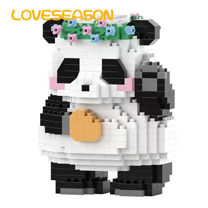 Mini Panda Building Blocks Fun Panda Building Blocks Toy for Kids ...