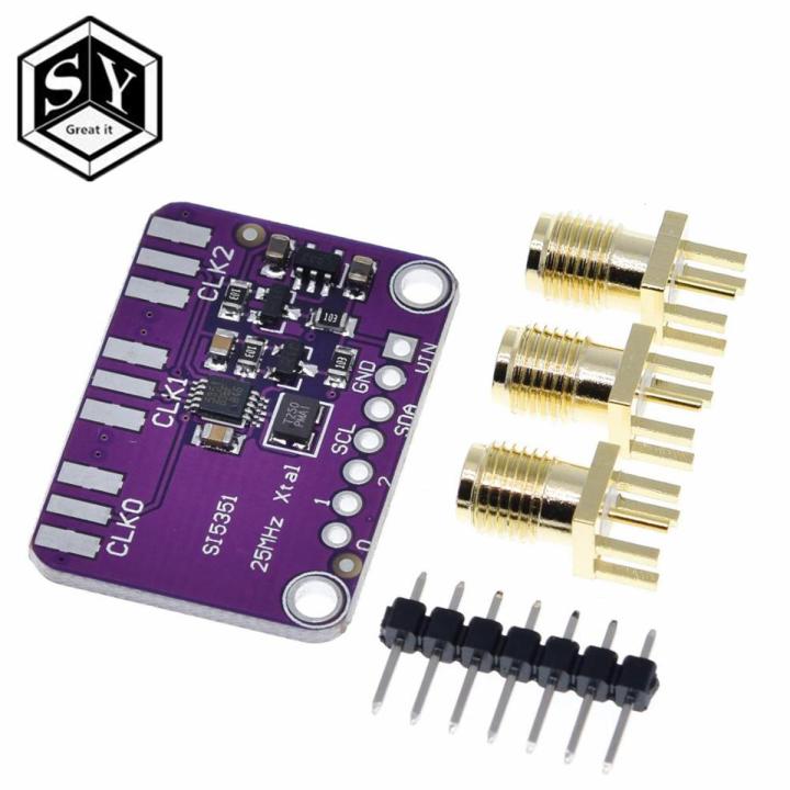 【Mary DAI Store】great it DC 3V-5V Si5351 I2C Clock Breakout Board ...