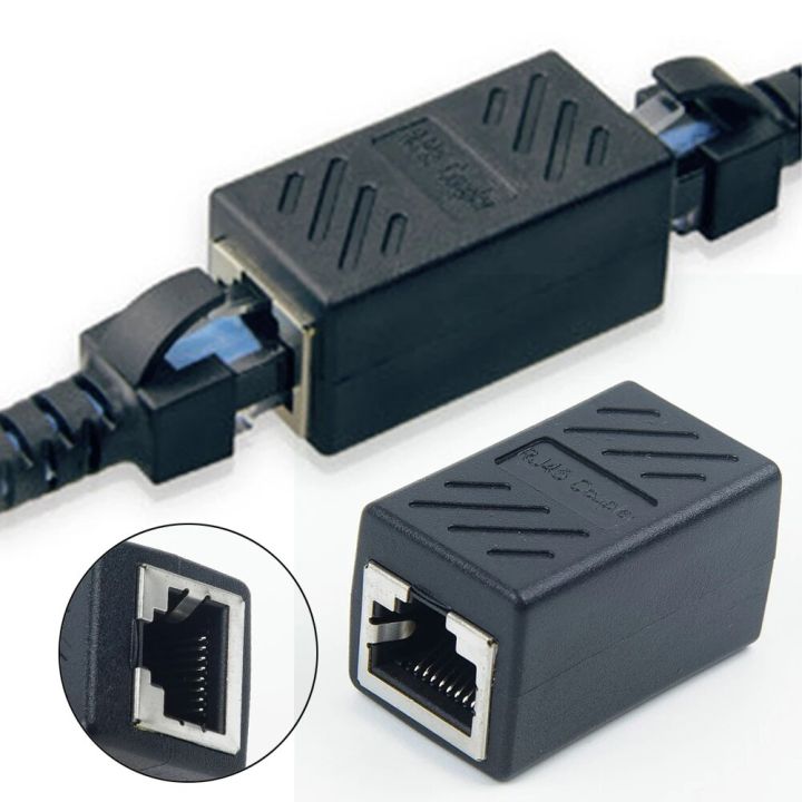 Lan Network Ethernet Cable Extender Joiner Adapter Coupler Connect 1 ...