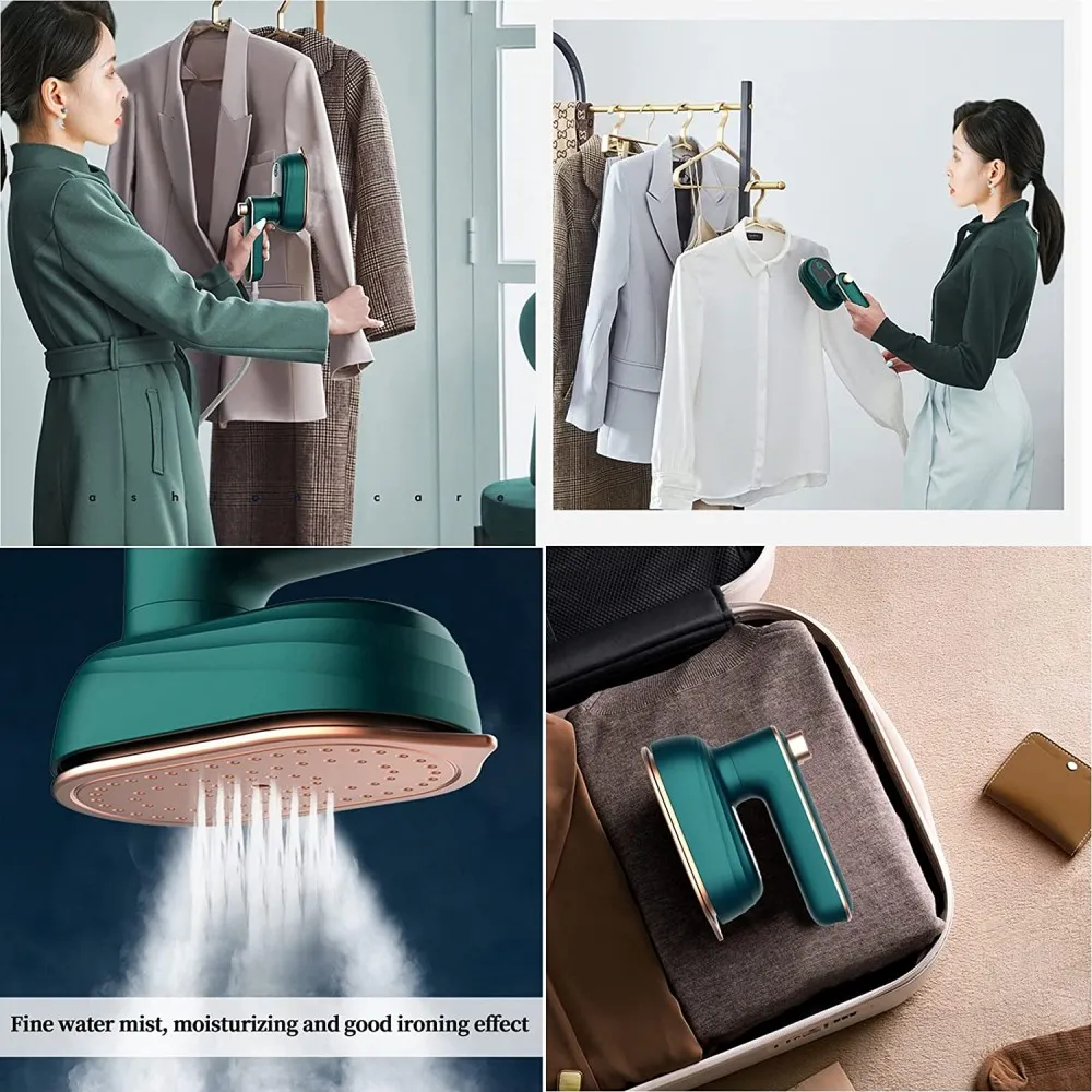 Portable Mini Steam Iron Machine – Professional Handheld Iron for Home ...