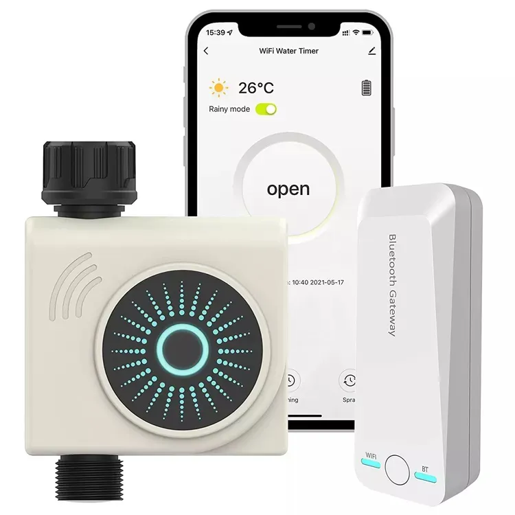 Remote Controlled via Smartphone Water Timer Bluetooth and Wifi Garden ...