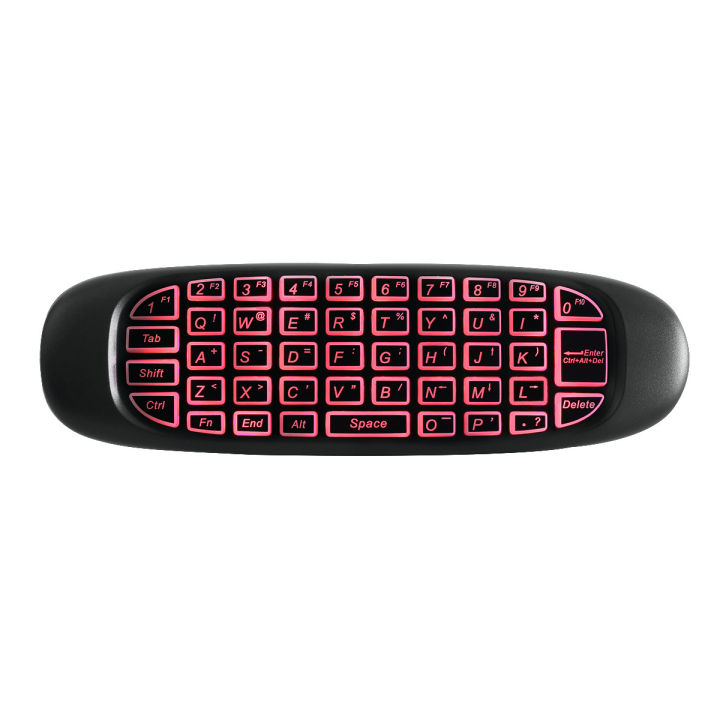 C120 Universal Remote Control USB 2.4G Flying Squirrel Keyboard & Mouse ...