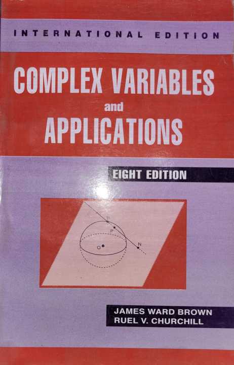 Complex Variables and Applications By James Brown & Ruel Churchill | Daraz.com.bd