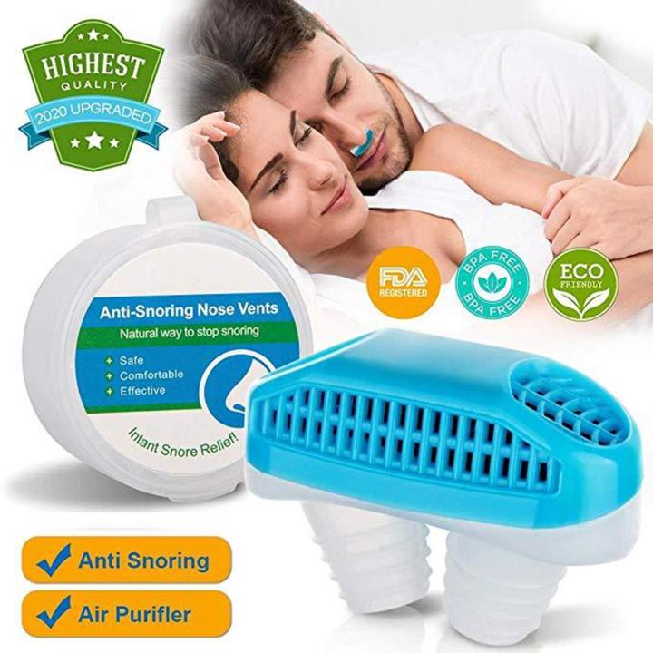 Silicone Anti Snore Device Nasal Dilators Apnea Aid Stop Snoring Nose ...