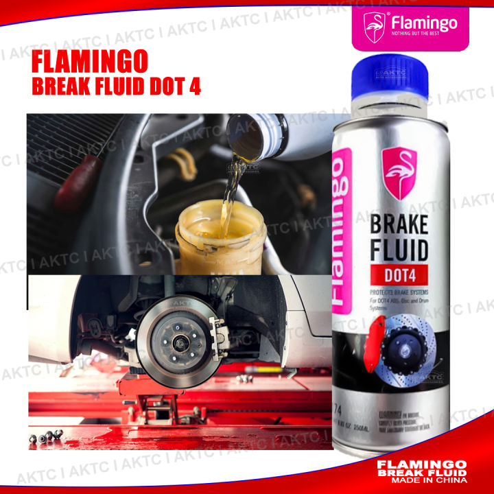 Flamingo Brake Fluid DOT-4 – High Performance Hydraulic Brake Oil ...
