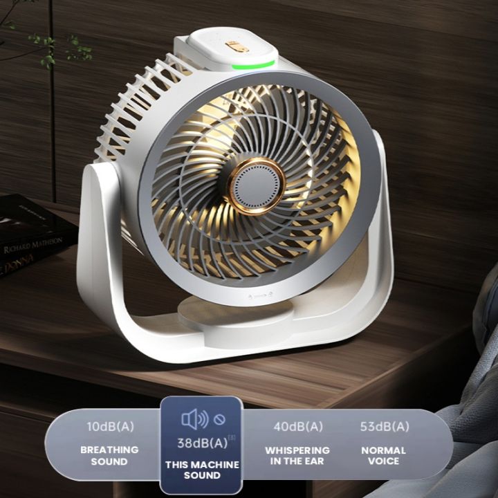 Multifunctional Electric Fan Circulator Wireless Portable Home Quiet ...