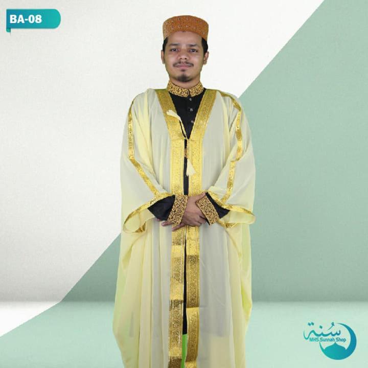 Gold Color Imam Arab Dress Thoub/Aba for Men | Daraz.com.bd