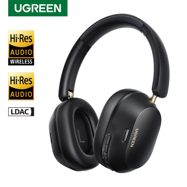 UGREEN Choice Max5c Wireless Bluetooth Headphones 43dB Active Noise Cancellation Hi-Res LDAC 75H ...