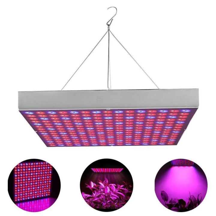 Panel Grow Light 45W LED Plant Grow Lamp with Red Blue Spectrum for ...
