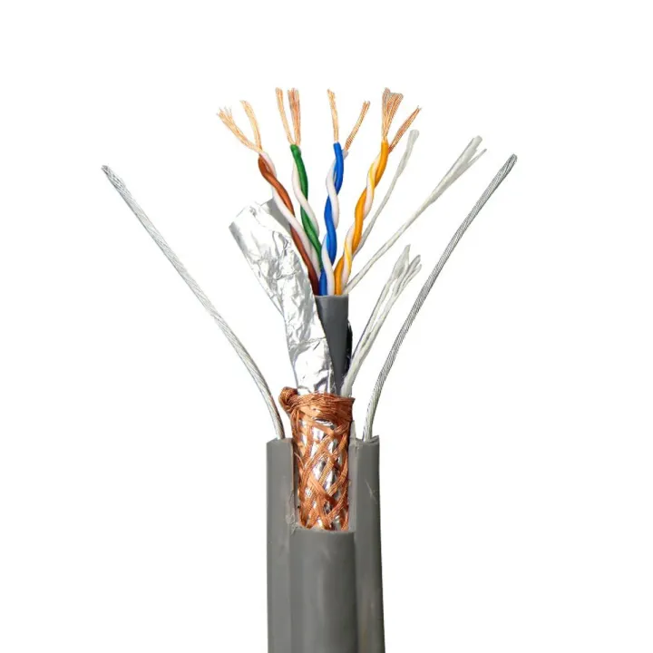 【VisioN Shop】Shielded Cable cat5e for Ethernet with Wire Flat Elevator ...