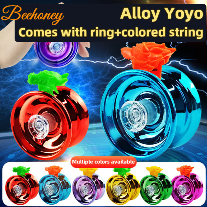 Metal Yoyo For Kids Colorful Professional 3 Bearing Alloy Yo-yo With ...
