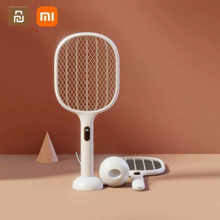 Xiaomi S1 Qualitell Smart Digital Display Electric Mosquito Swatter 2in1 Portable Type-C ...