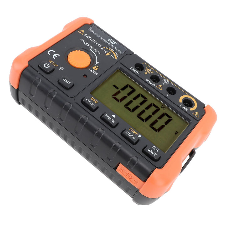 Insulation Tester Automatically Discharge 50V-2500V Insulation ...