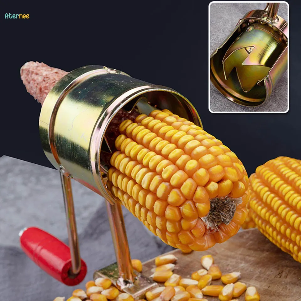 Corn Shucker Corn Sheller Machine, Hand Crank Corn Stripping Tool Dry ...