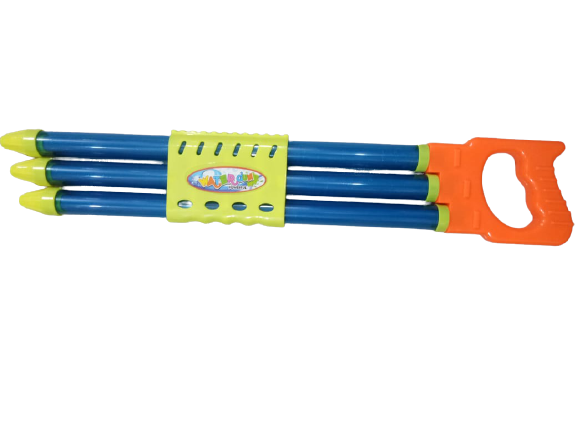 3 pipe Pichkari / Ultra Water Blaster Pump Action Water Toy | Daraz.com.bd