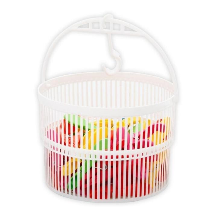 Clip Basket With 24 Pcs Clip-Assorted | Daraz.com.bd