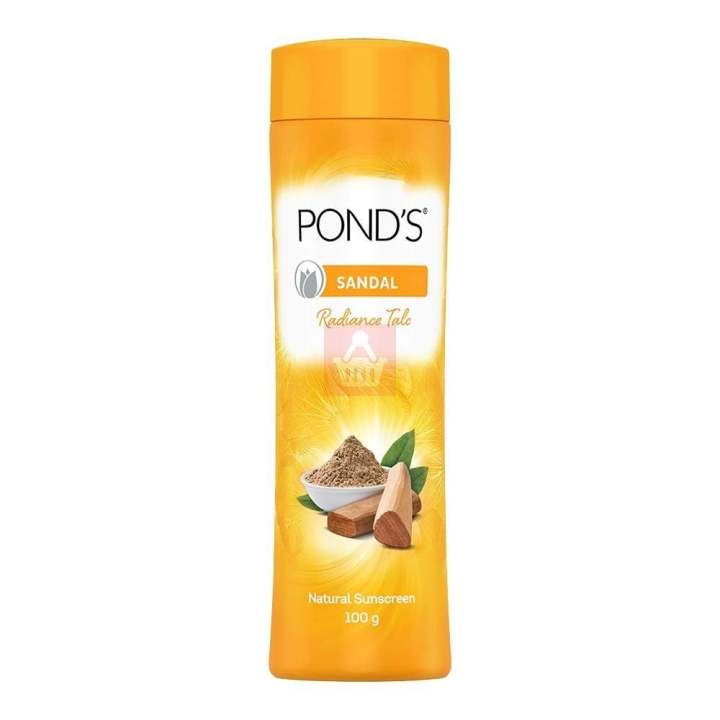 Ponds Talcum Powder - Sandal Natural Sunscreen Radiance - 100g | Daraz ...