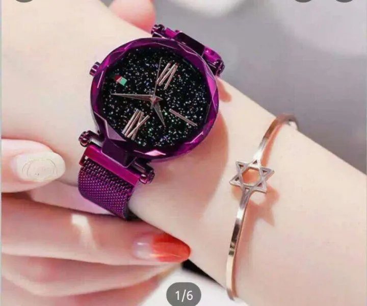 Magnet Chain Watch For Girls Best Wrist Watch Gift | Daraz.com.bd