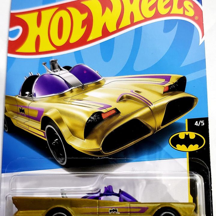 Hot Wheels TV Series Batmobile- Golden; Scale - 1:64 | Daraz.com.bd