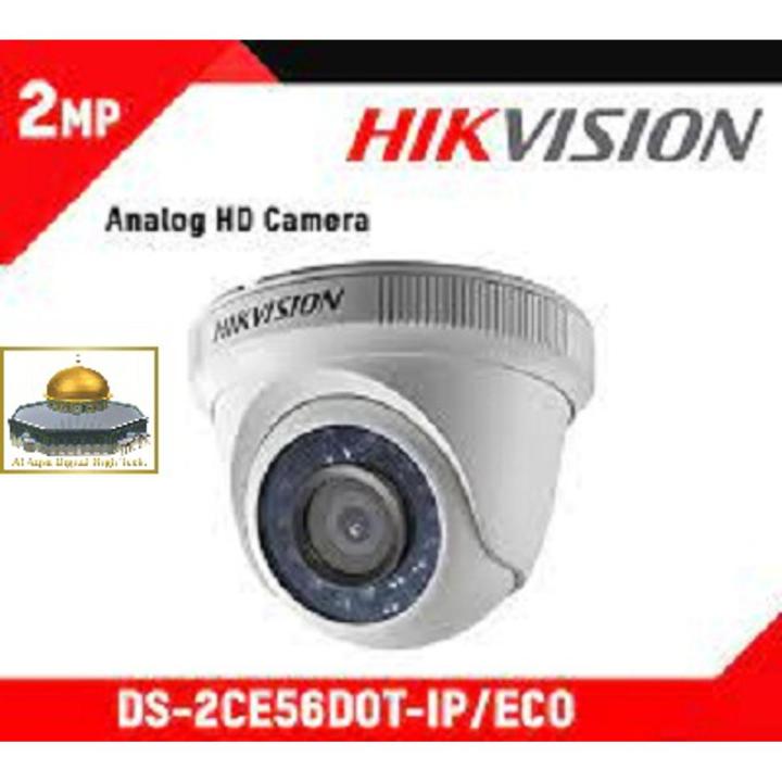 DS-2CE56D0T-IP ECO HIKVISION Turbo HD 1920 × 1080 resolution IR Dome ...