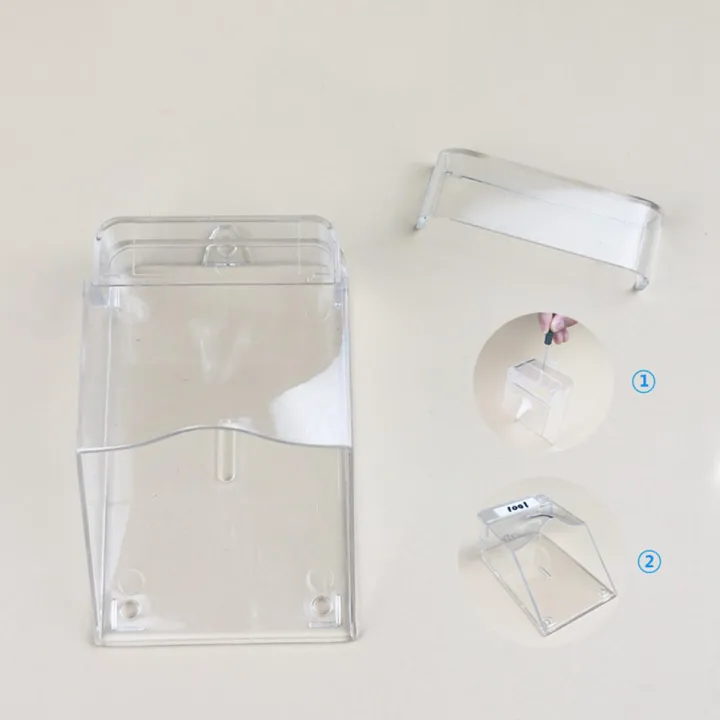 NAMUNY 2X Waterproof Transparent Waterproof Door Bell Cover for ...