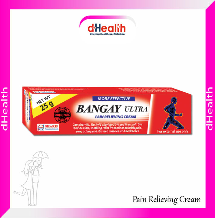 Bangay Ultra Pain Relieving Cream 25gm, Same Work like Move Cream ...