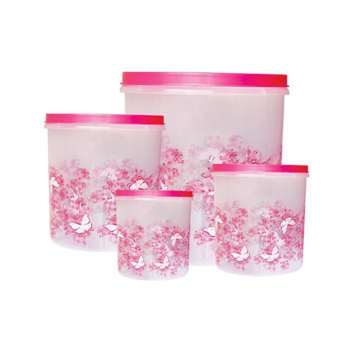 Rfl Tulip Container 4 Pcs Set 914532 | Daraz.com.bd