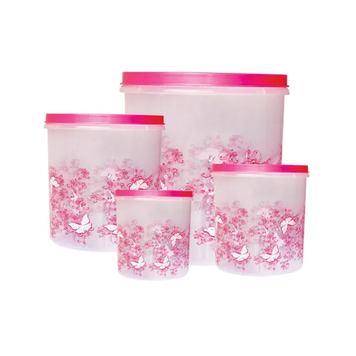 Rfl Tulip Container 4 Pcs Set 914532 | Daraz.com.bd