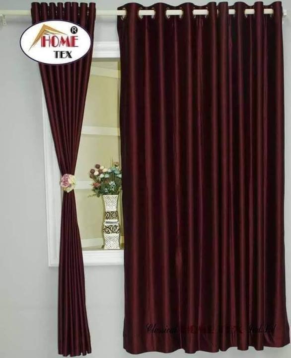 Synthetic Parda - Single Color Curtain (1 Piece) | Daraz.com.bd