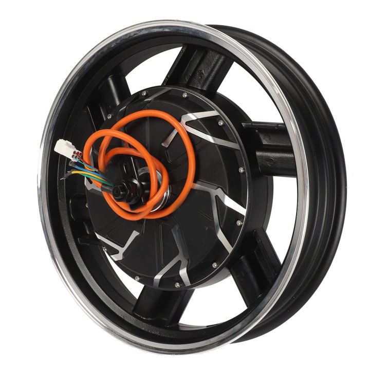 17inch 60-72V 1500W Brushless DC Disc Brake Motor Whirlwind Wheel Hub ...